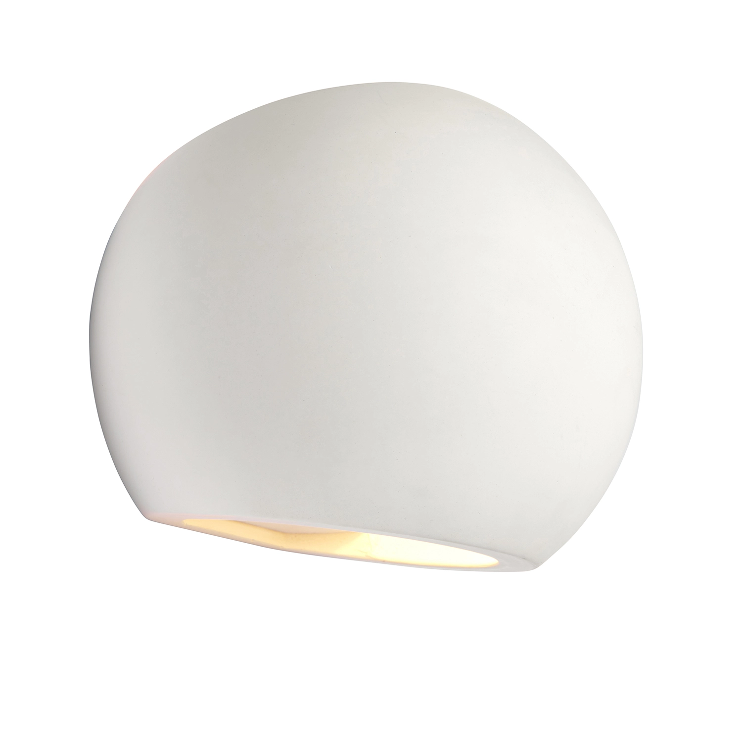 CLARUS 18W LED Dimmable Wall Light - White Plaster | National Lighting ...