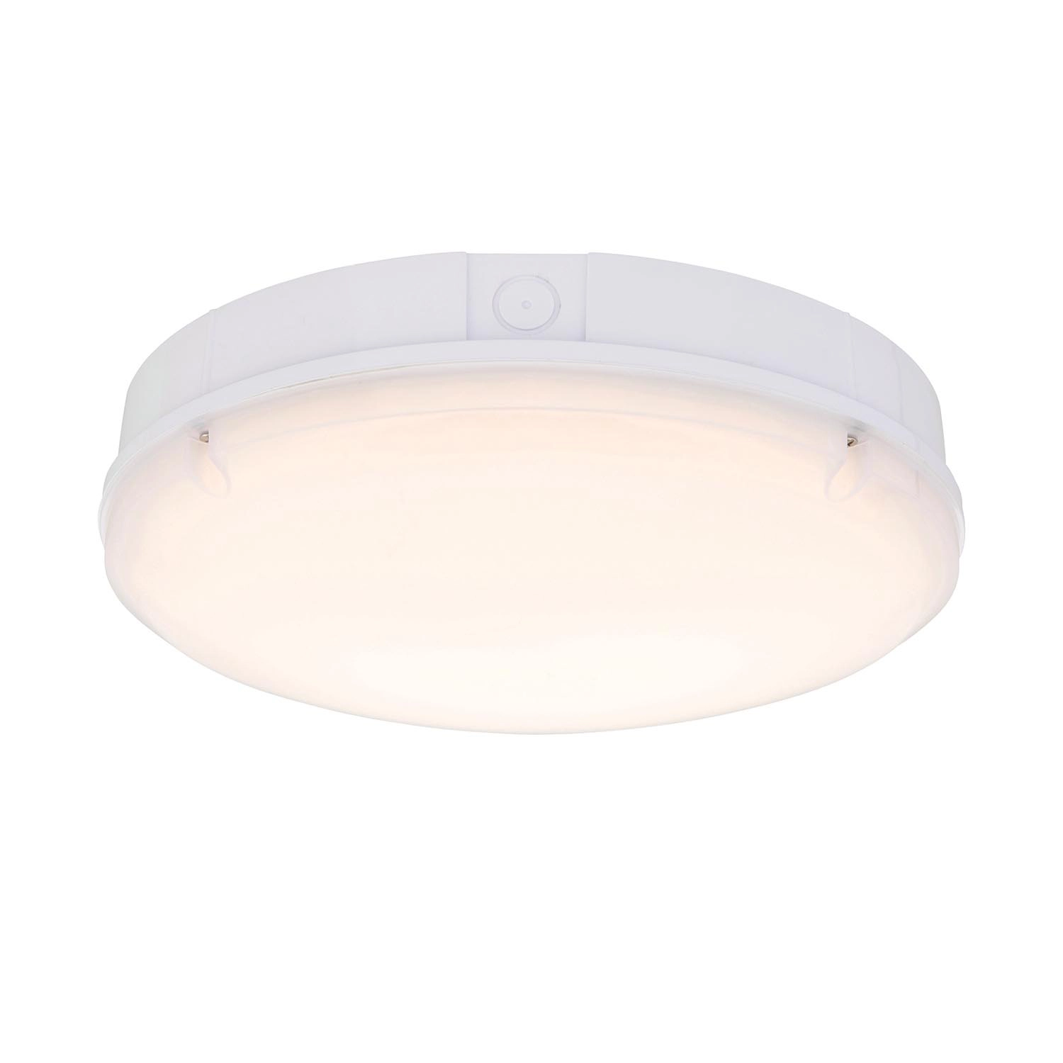 Forca Ultra emergency 8W/12W/15W LED CCT bulkhead in white - wall ...