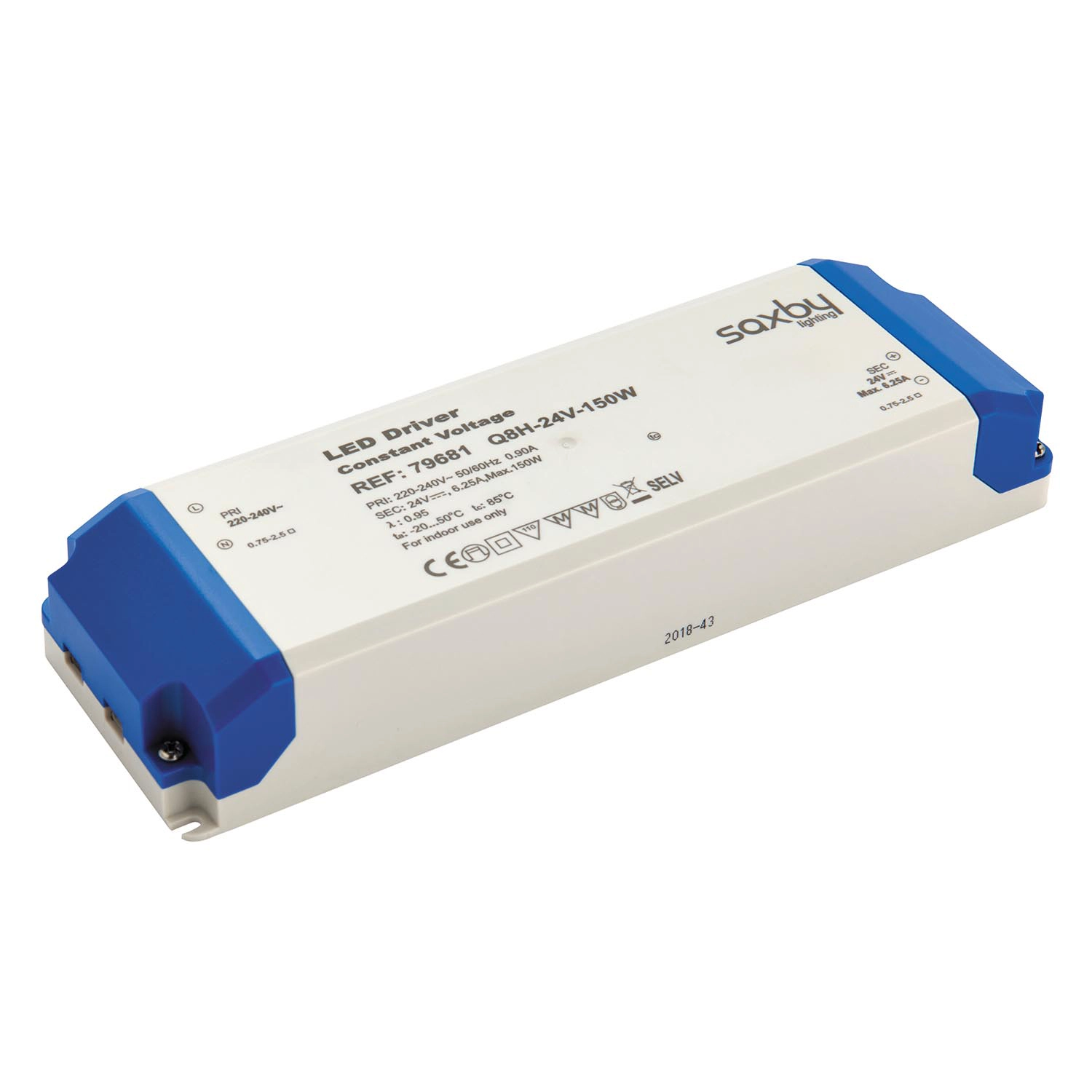 24V Constant Voltage LED Driver - 150W - Not Dimmable| National ...