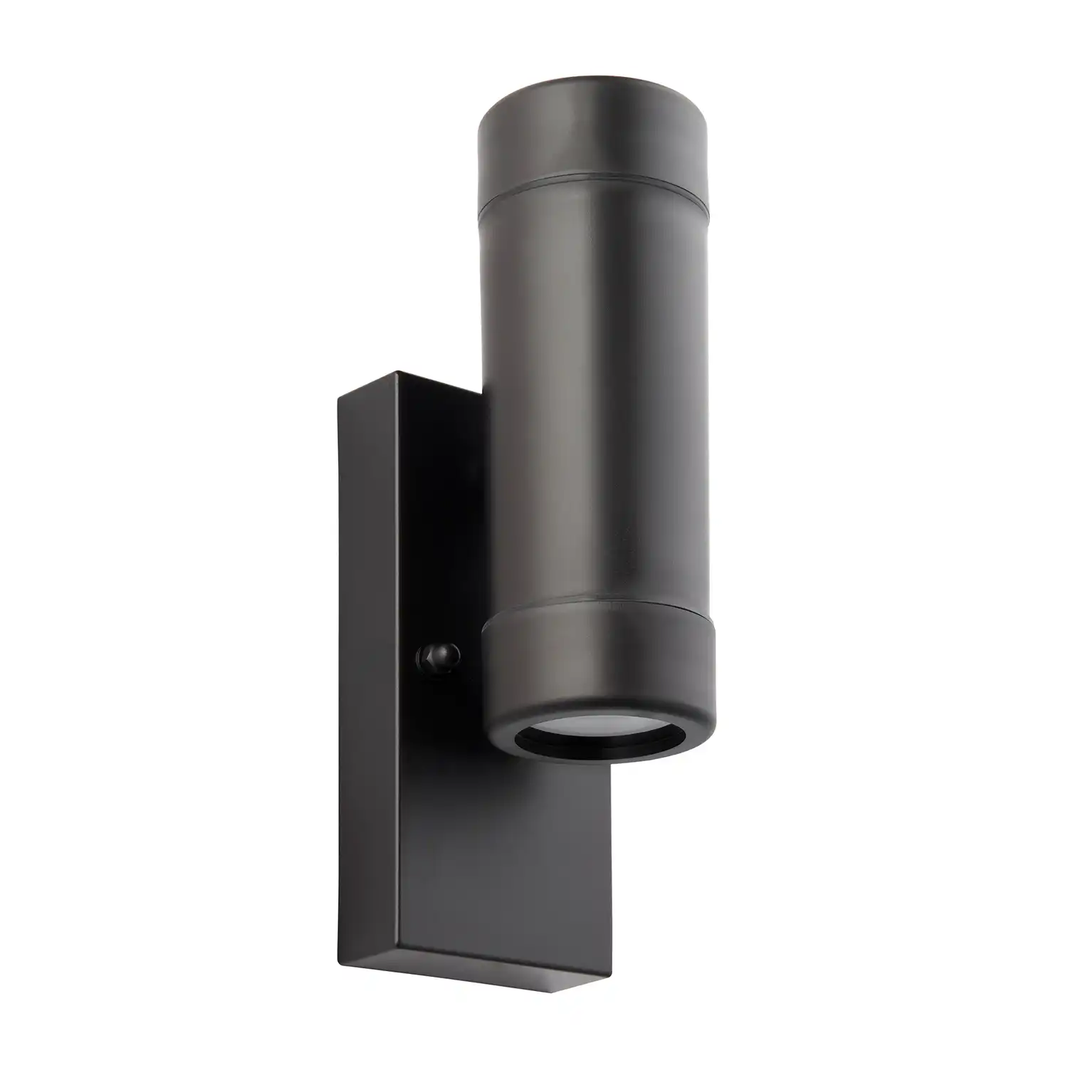 ICARUS PHOTOCELL | LED GU10 Up & Down Wall Light | IP44 | Black PC ...