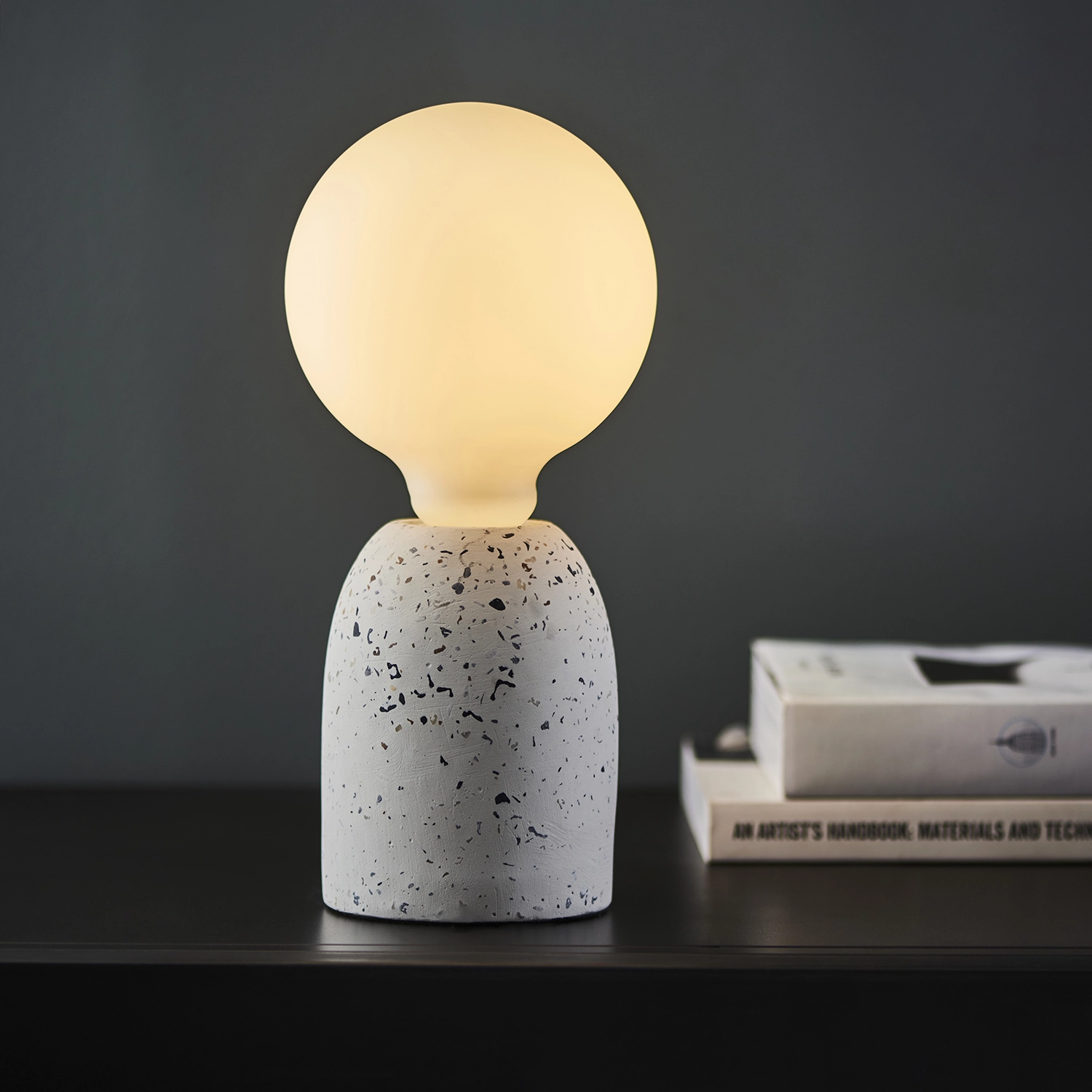OPALINE | Large 12W LED E27 Filament | Warm White | Opal Glass ...