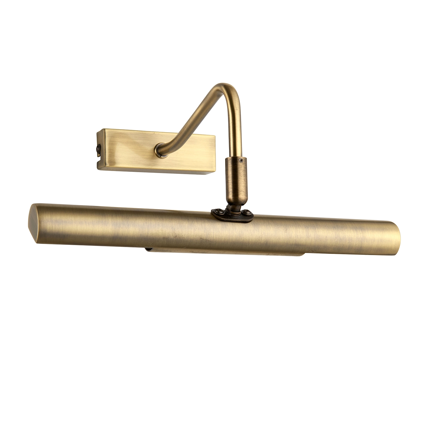 HECTOR 2 x 2.5W LED Picture Wall Light in antique brass| National ...