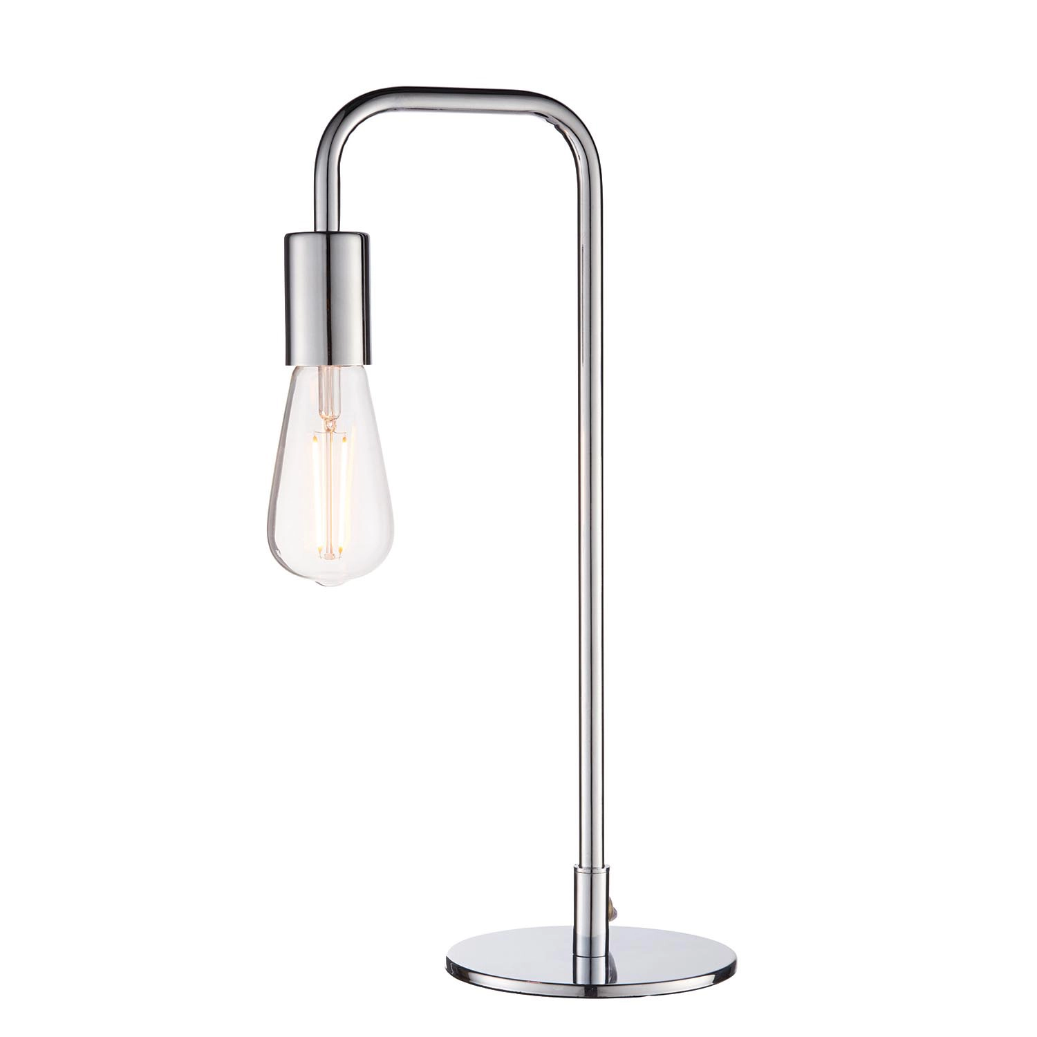 Alan mid-century modern table lamp in chrome| National Lighting ...
