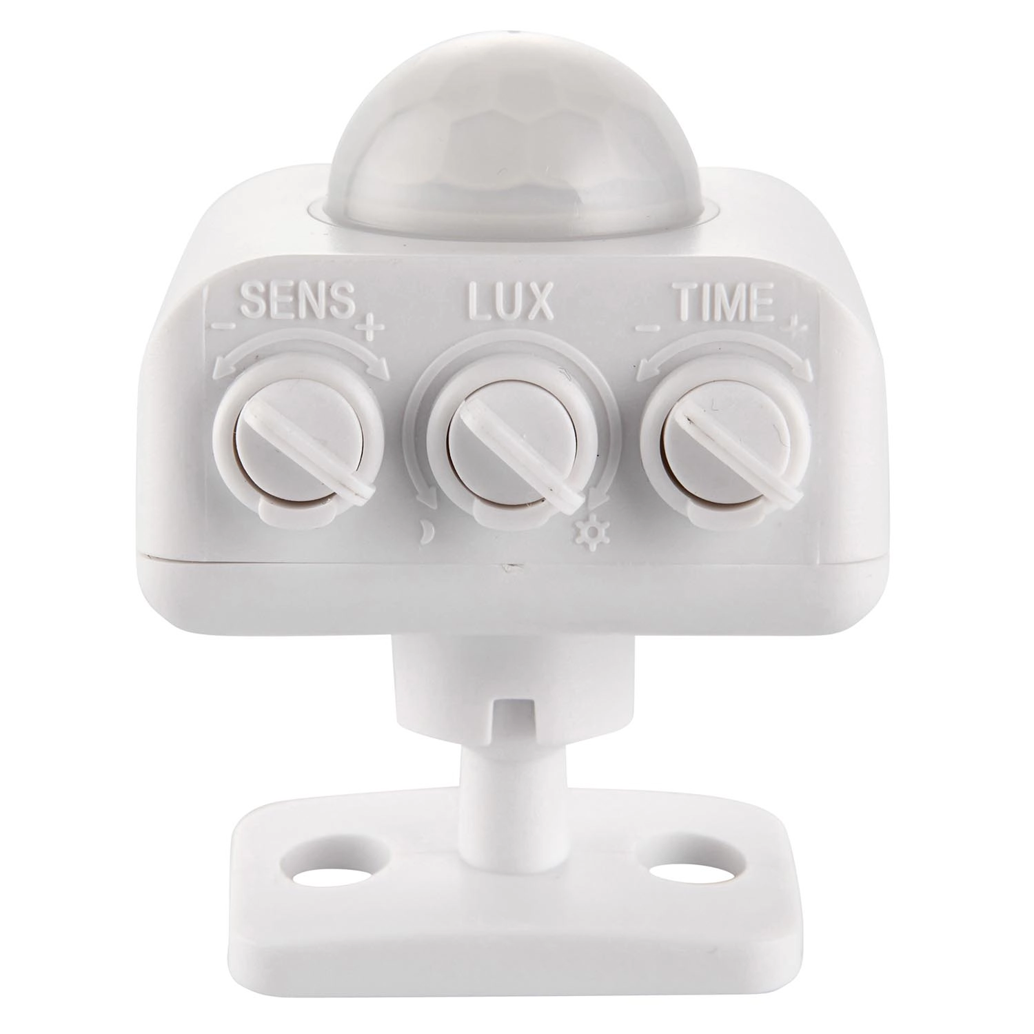 PIR Detector Mini PIR Sensor - 2 to 10 Metre Range - White ABS Plastic ...