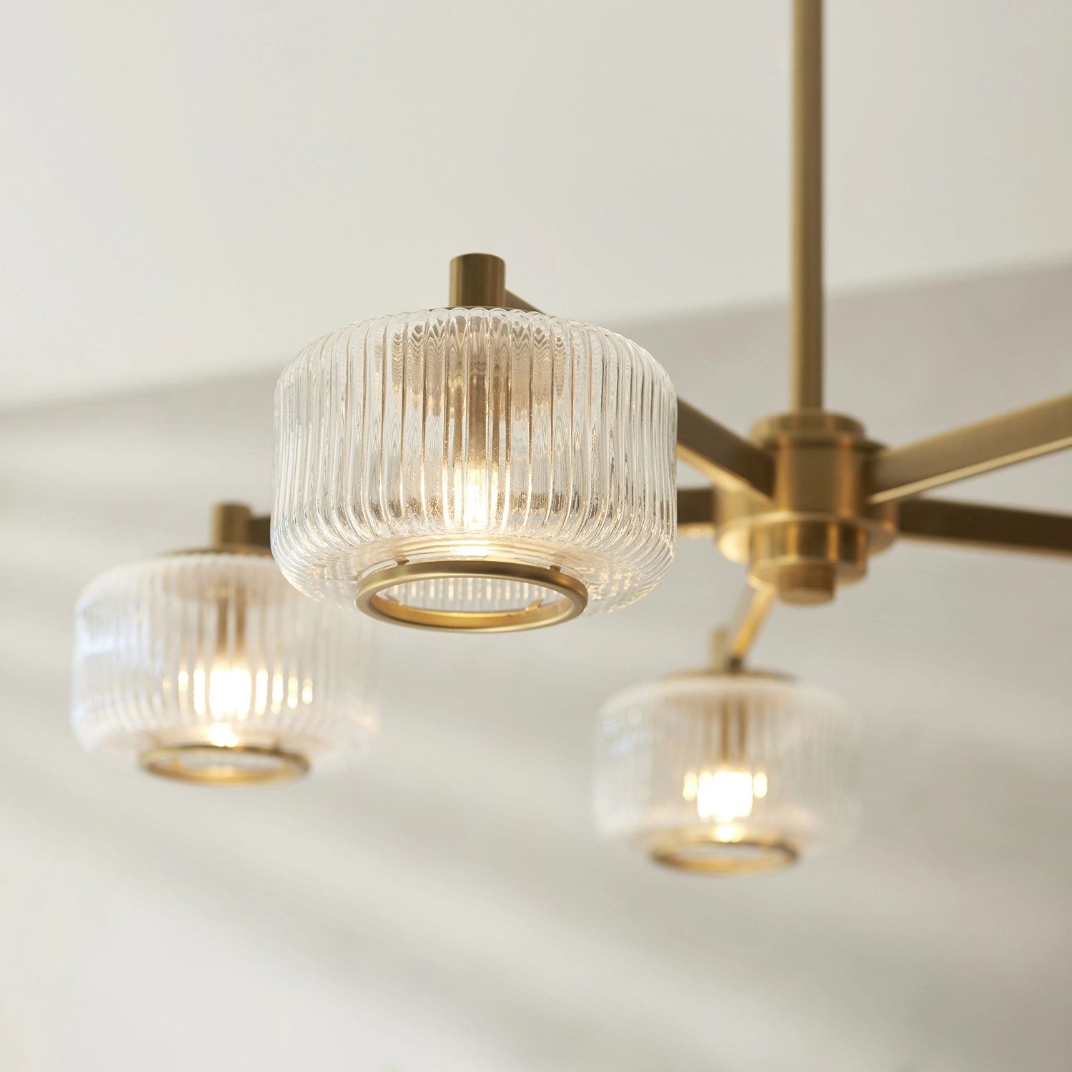 OTLEY 5-Light Pendant - Brushed Aged Brass | National Lighting® Online Shop