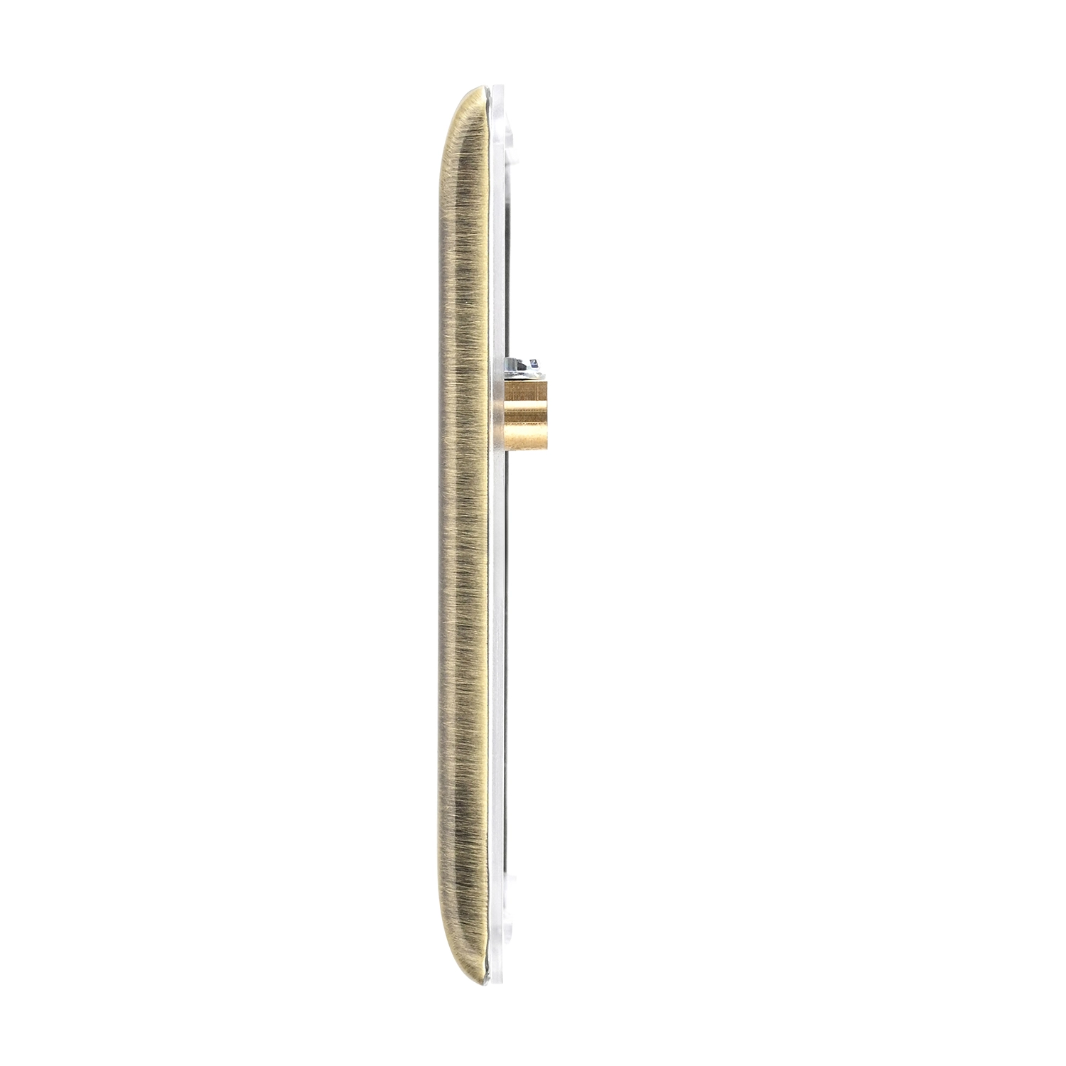 Raised Screwed 1G Blanking Plate - Antique Brass | National Lighting ...