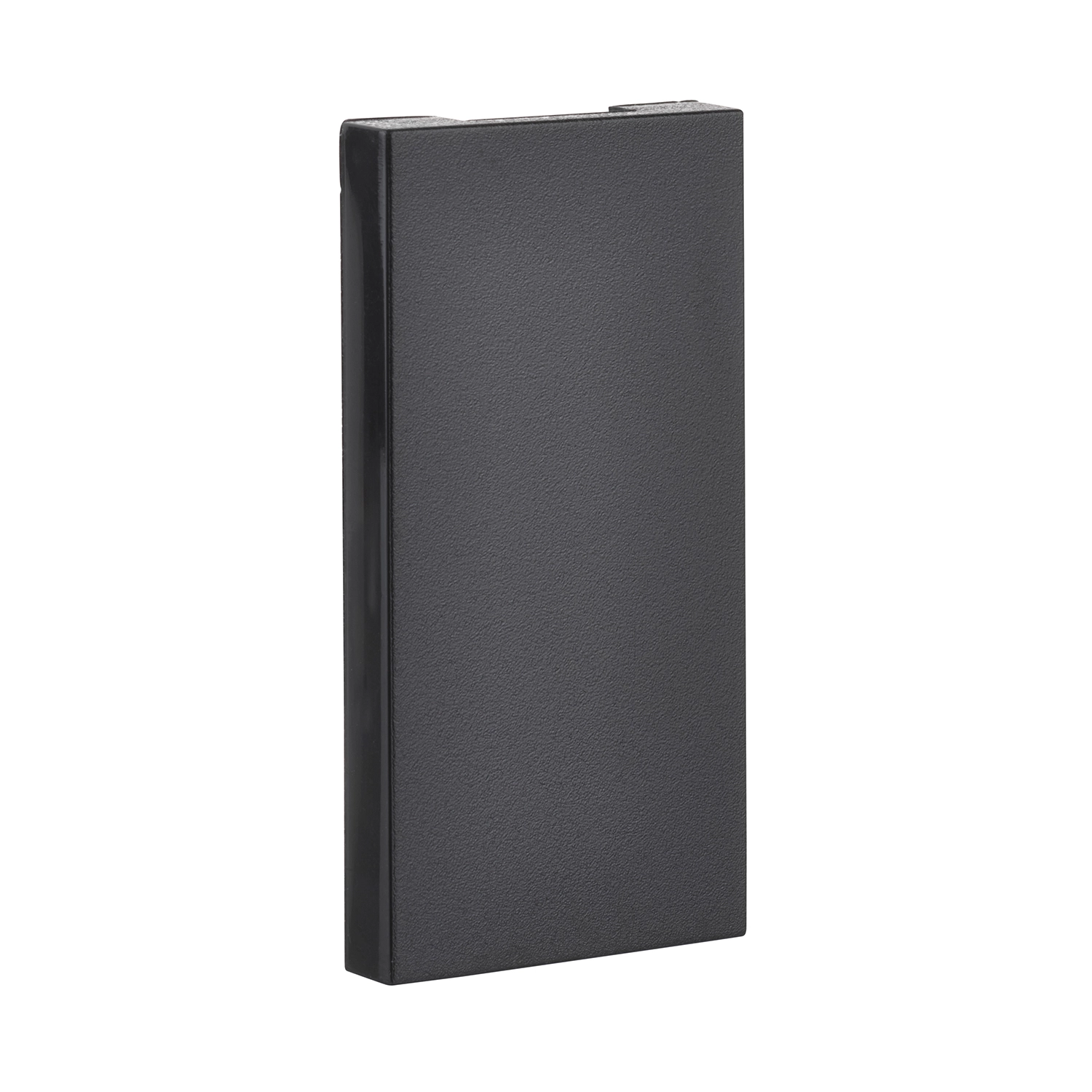 Euro Module Half Blank - Matt Black | National Lighting® Online Shop