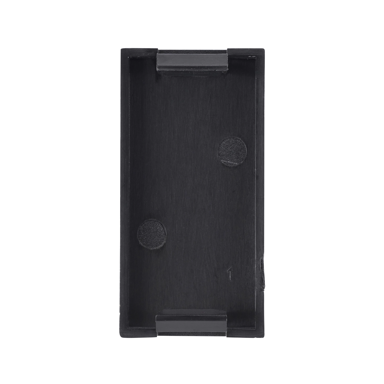 Euro Module Half Blank - Matt Black | National Lighting® Online Shop