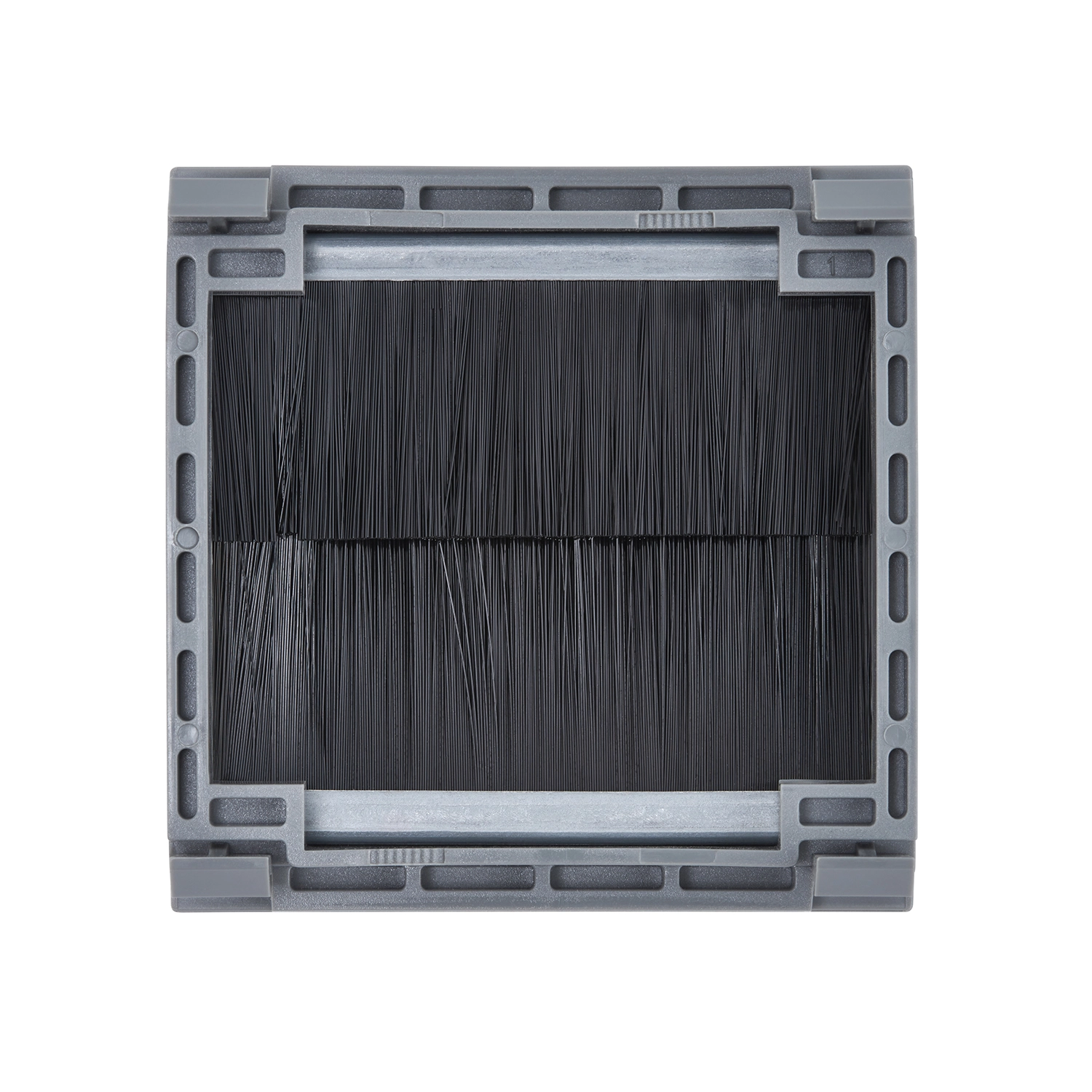 Euro Module 50mm Brush Module - Grey | National Lighting® Online Shop
