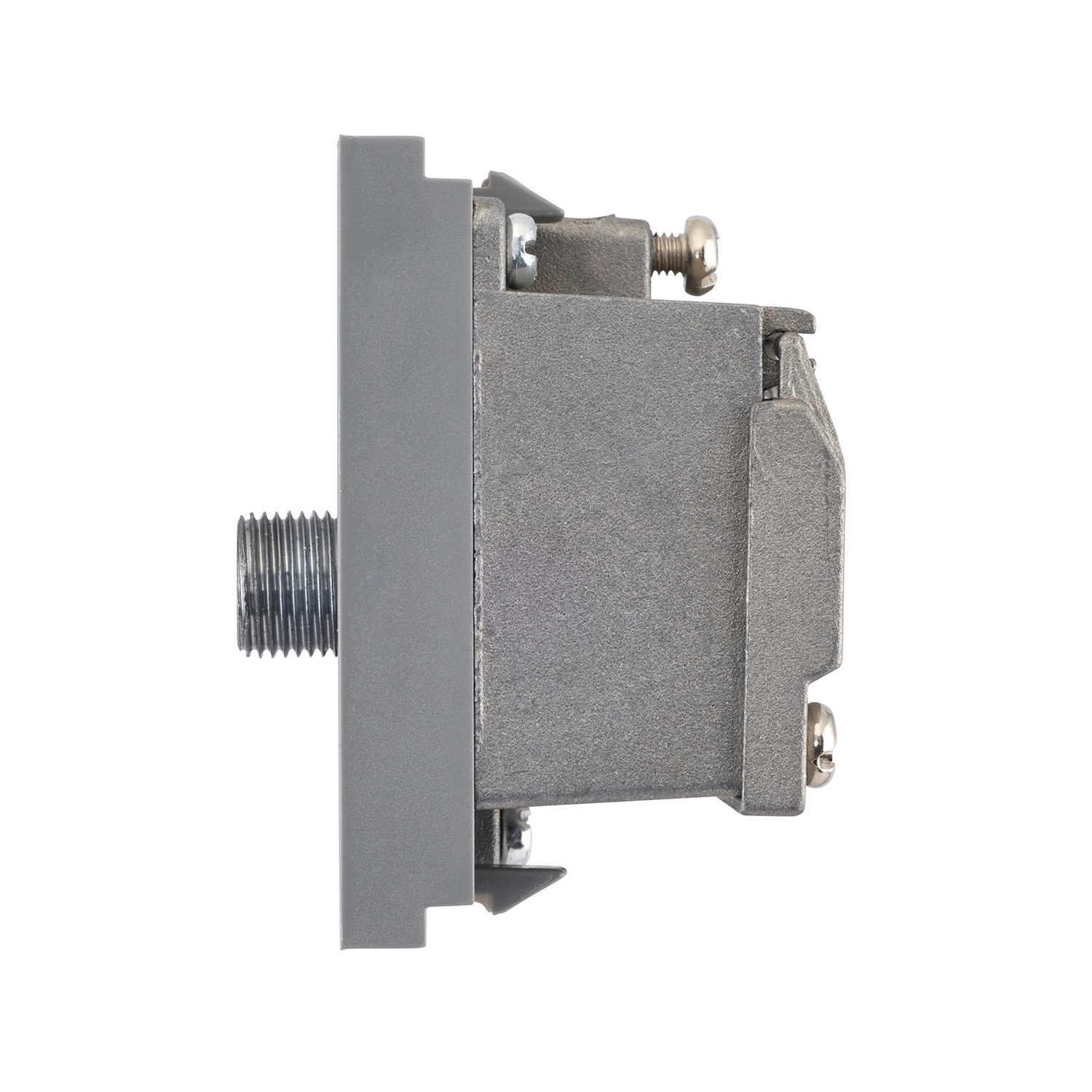Euro Module Satellite Screened Module - Grey | National Lighting ...