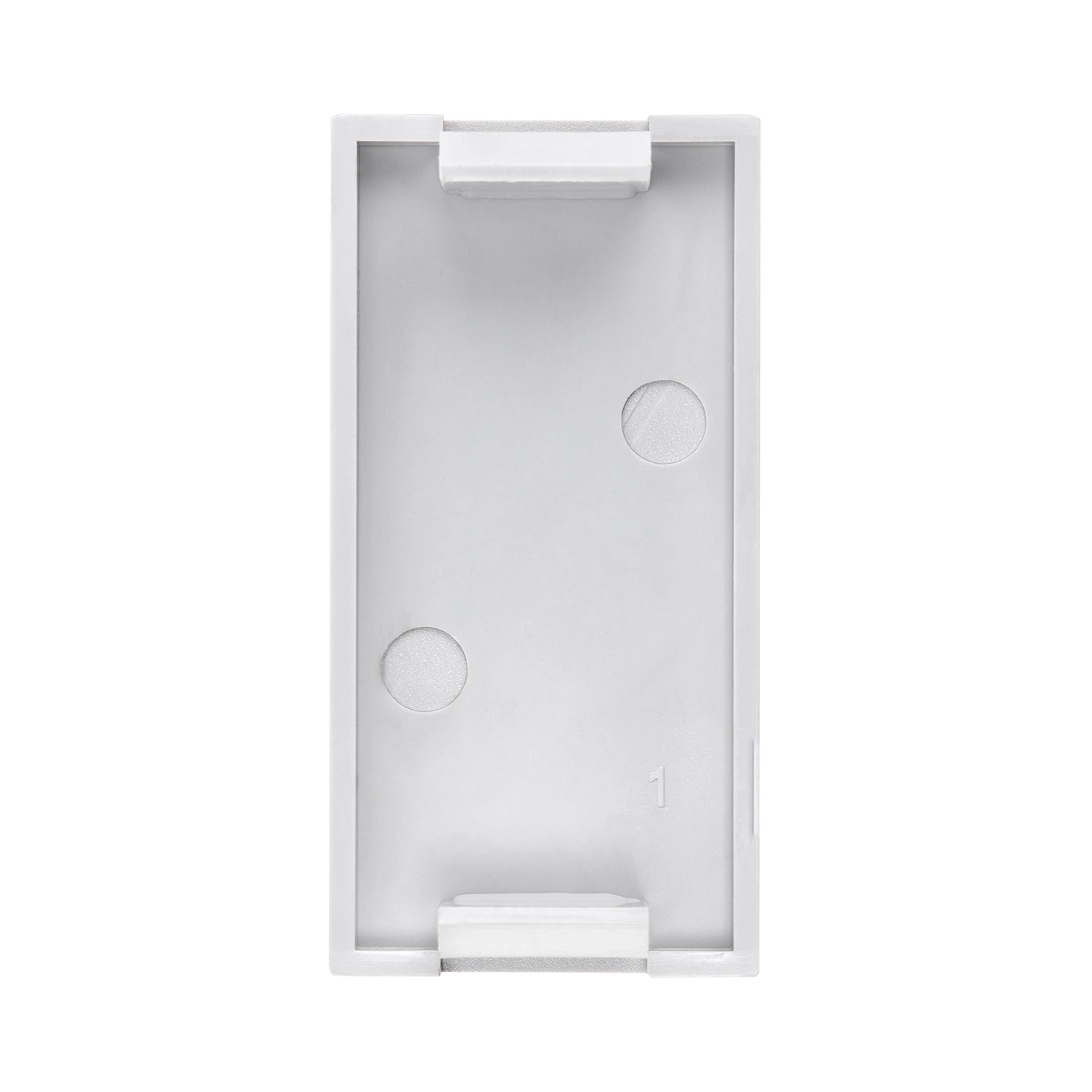 Euro Module Half Blank - White | National Lighting® Online Shop
