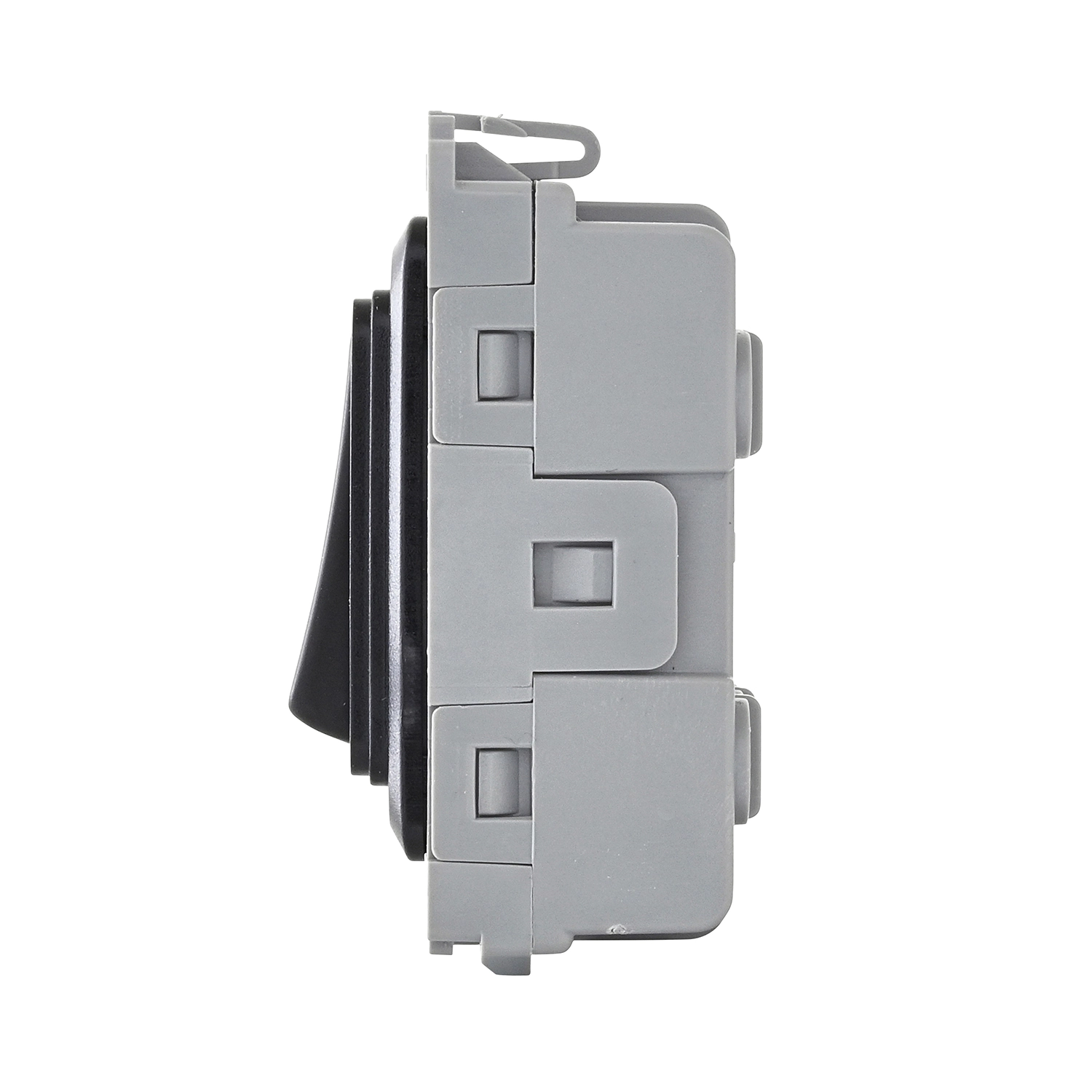 Grid 10A Fan Isolator Grid Module - Matt Black | National Lighting ...