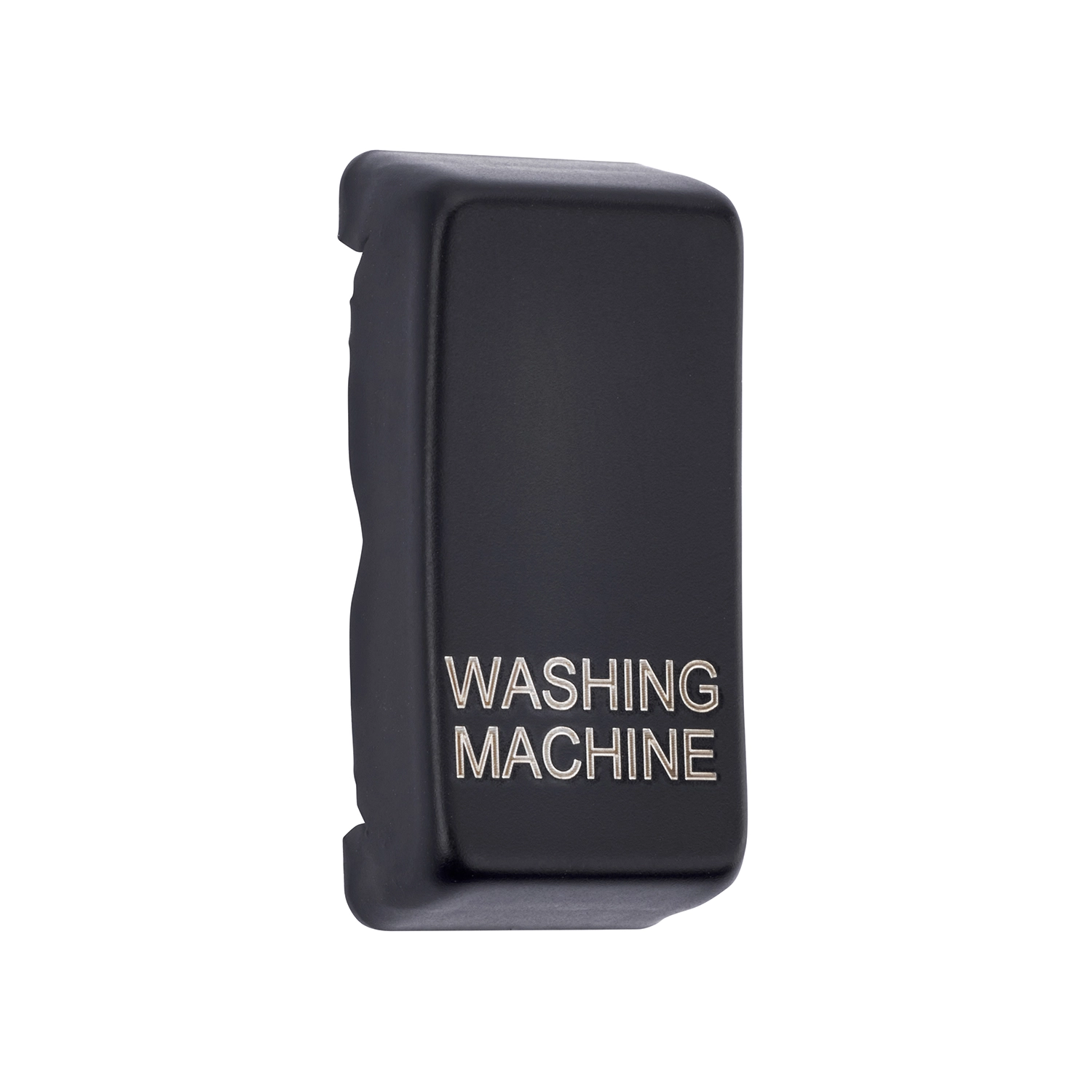 Grid Rocker Cover WASHING MACHINE - Matt Black | National Lighting ...