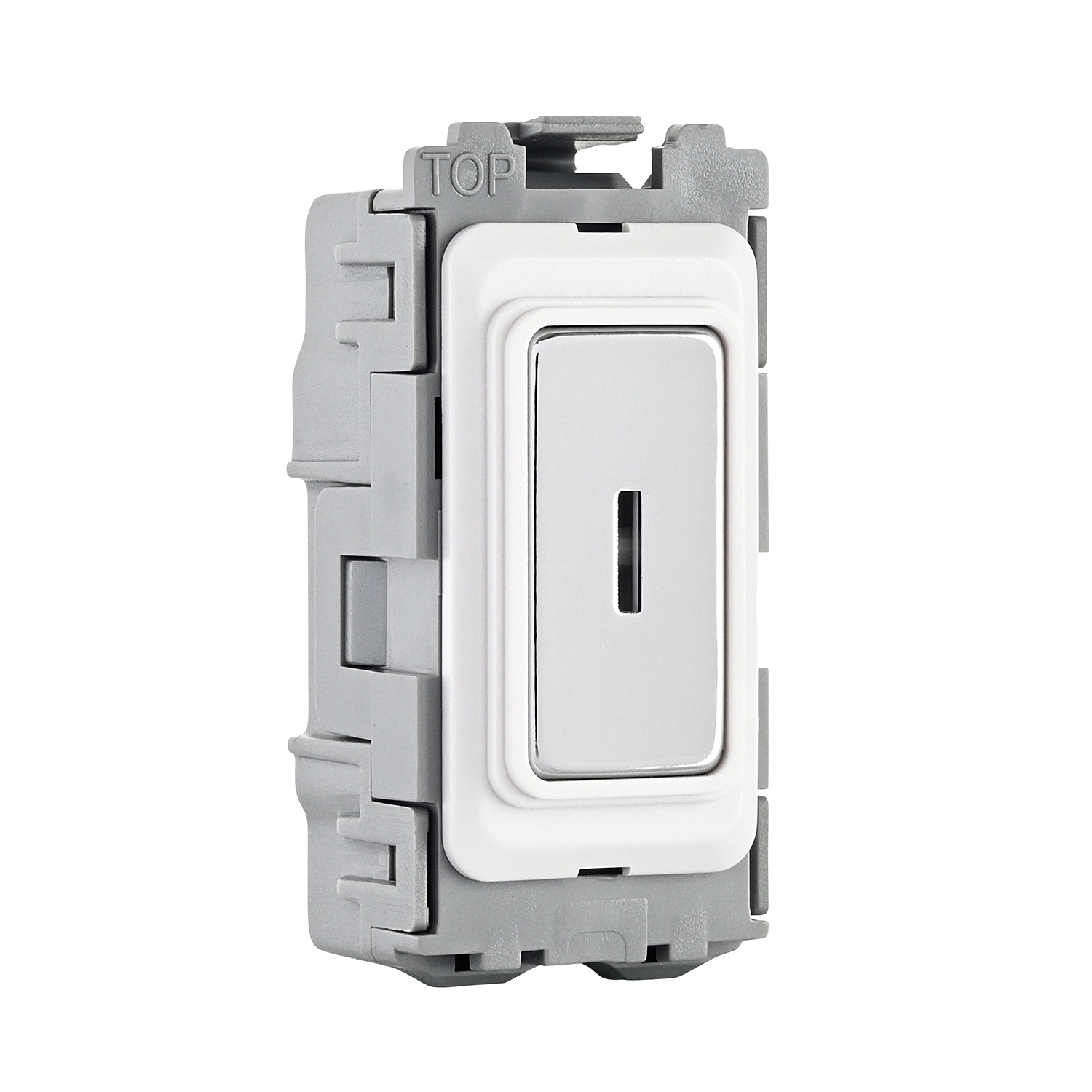 Grid 20A DP 2-Way Key Switch Module - Polished Chrome | National ...