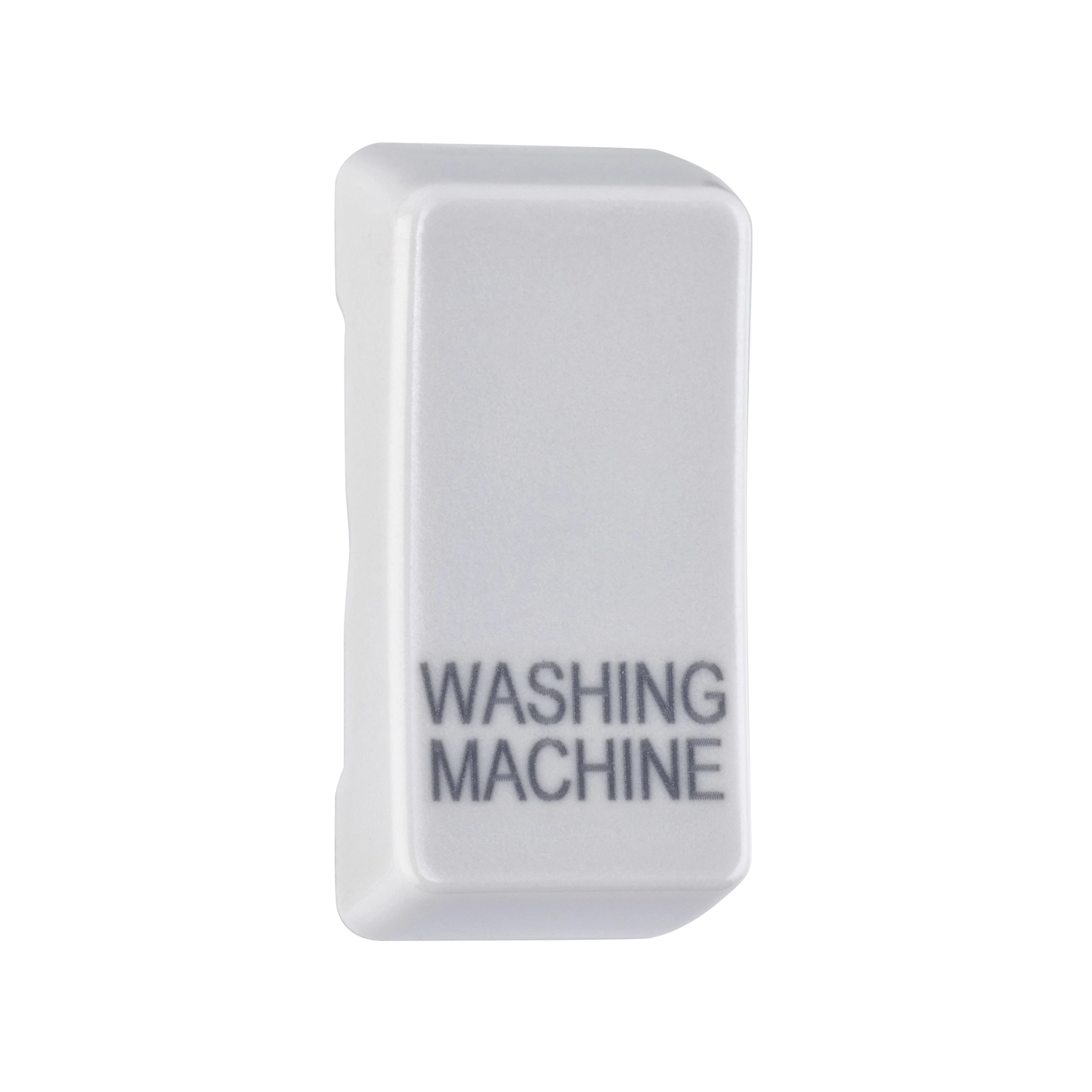 Grid Rocker Cover Marked WASHING MACHINE - White | National Lighting ...