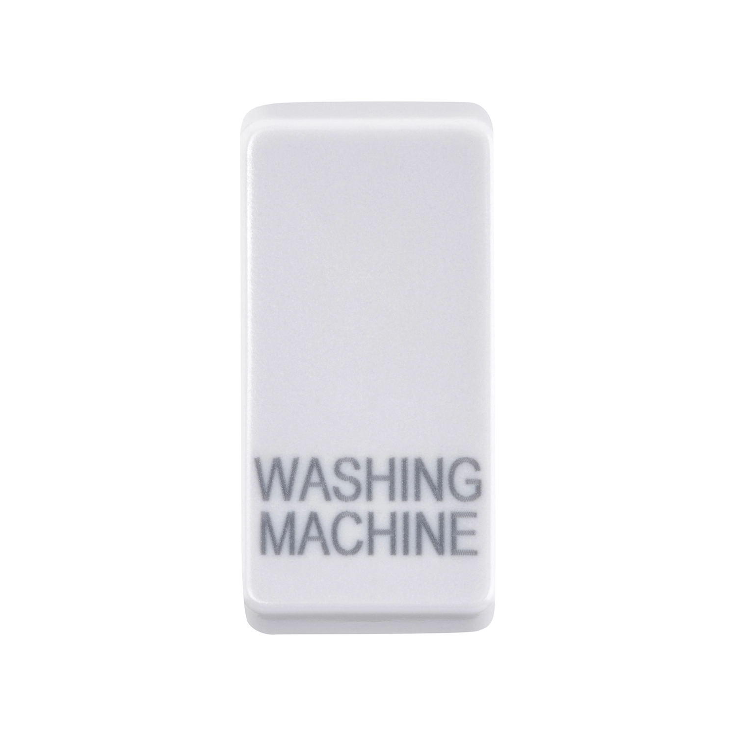 Grid Rocker Cover Marked WASHING MACHINE - White | National Lighting ...