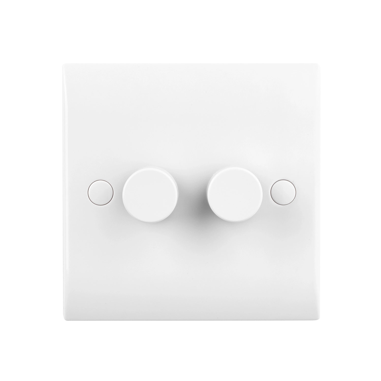 Curved Edge 2G LED Dimmer 5-100W | National Lighting | National ...