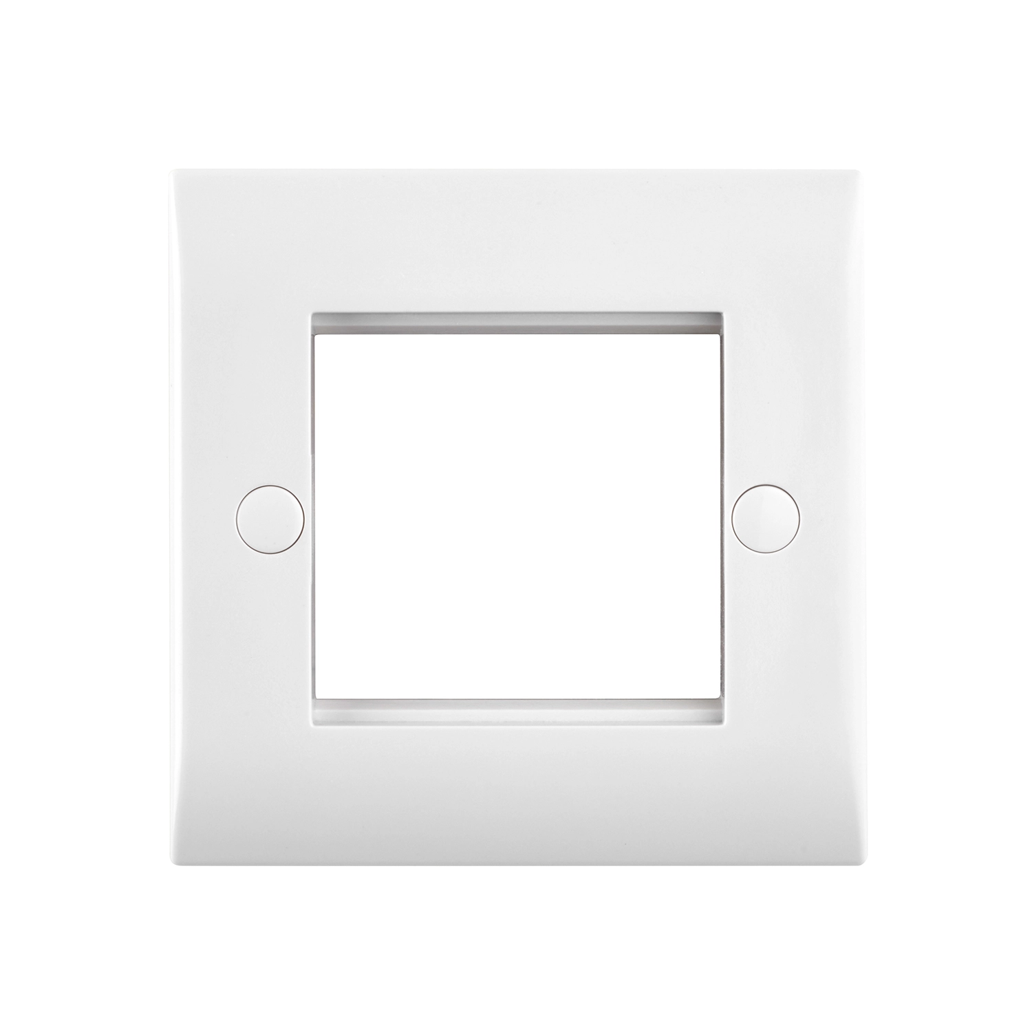 Curved Edge 2G Modular Faceplate (2 Modules) | National Lighting ...